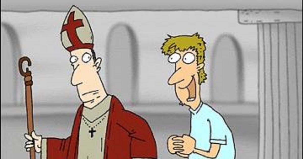 Episcopal Church Memes: "Do That Bishop Move" (Cartoon by ReverendFun.com)