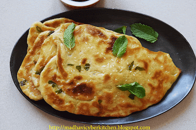 Madhavi's Cyber Kitchen: Avocado Naan (Oven Version)