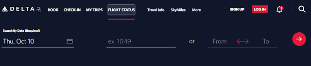How do I check the status of flights Delta Airlines Official Site?