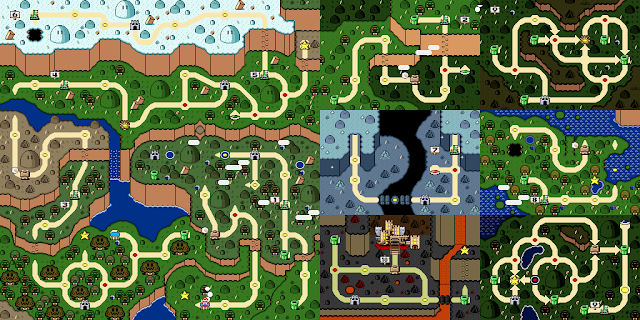 Neon Peridot's SMW Custom Overworld 2020 (Part 1a)