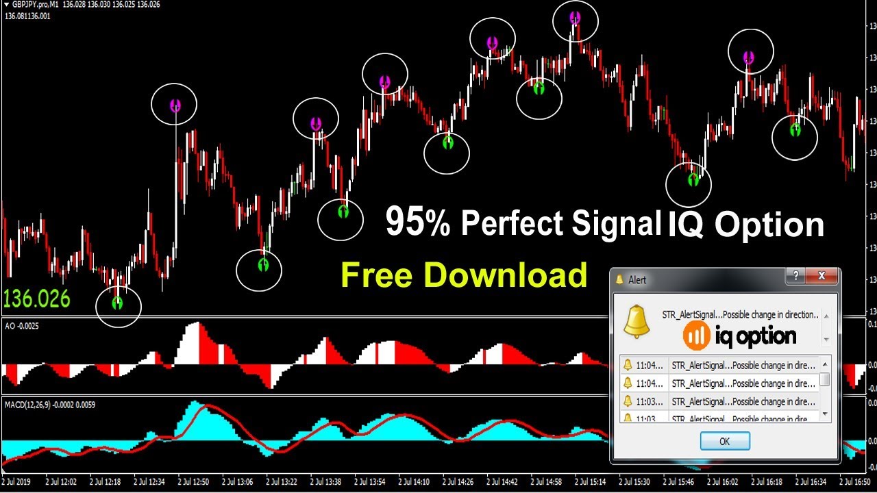 IQ Option best 95% Perfect signal Indicator (Download)