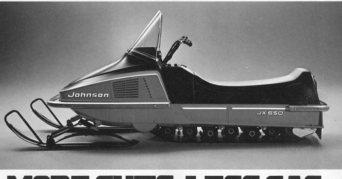 CLASSIC SNOWMOBILES OF THE PAST: 1975 JOHNSON SNOWMOBILE
