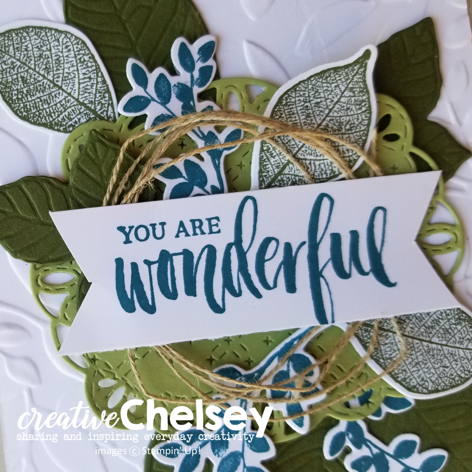 Creative Chelsey: Big Shot Basics with Stampin' Up Nature's Roots ...