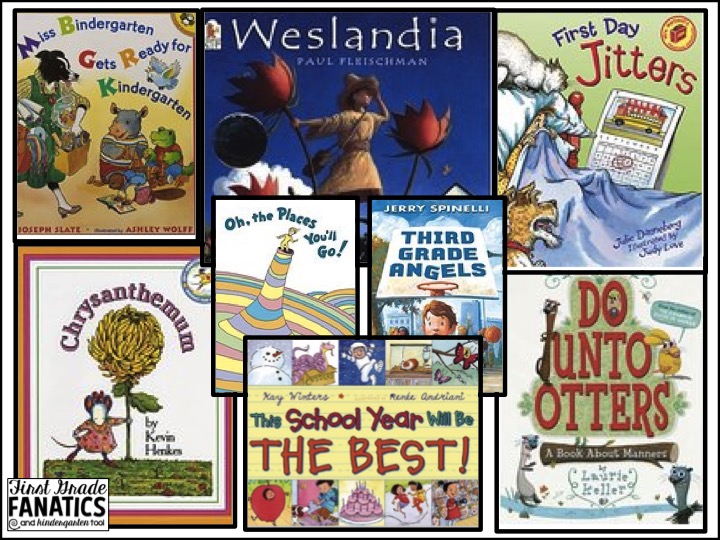 First Grade Fanatics: Back to School Read Alouds & A Freebie!