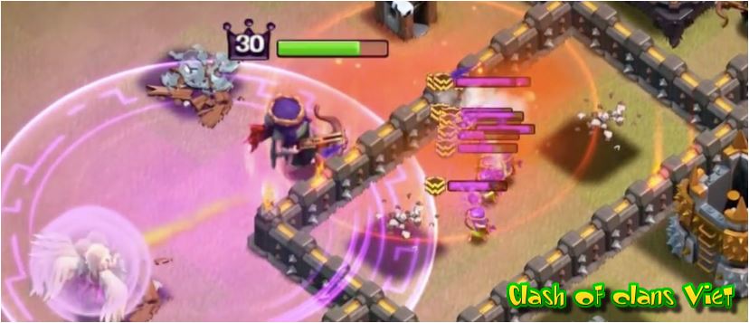 Chiến Thuật Nữ hoàng đi bộ | Queen Walk là gì ? | Clash of Clans Việt
