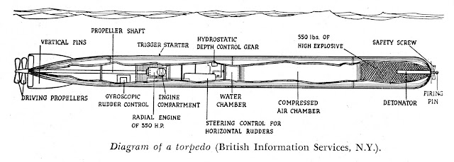 Progress is fine, but it's gone on for too long.: Diagram of a torpedo