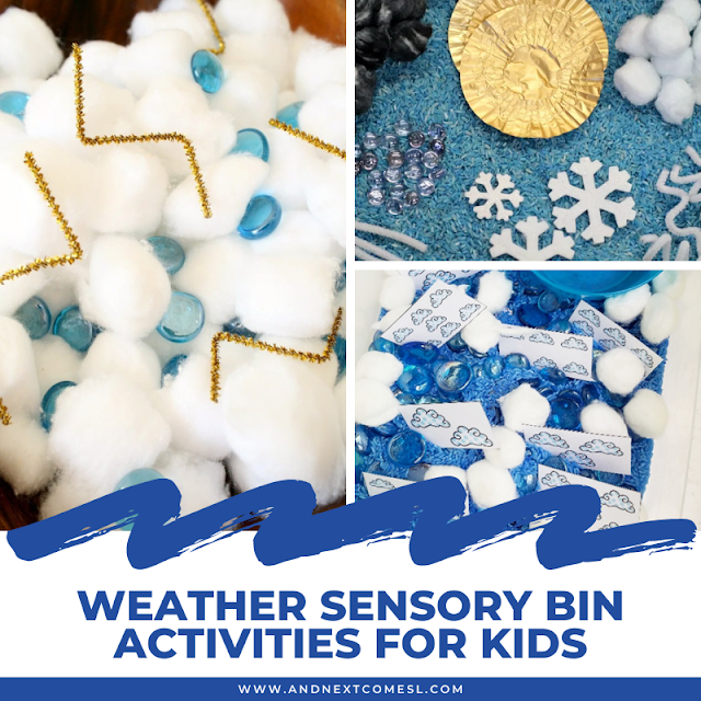 Weather Sensory Bin Activities for Kids | And Next Comes L - Hyperlexia ...