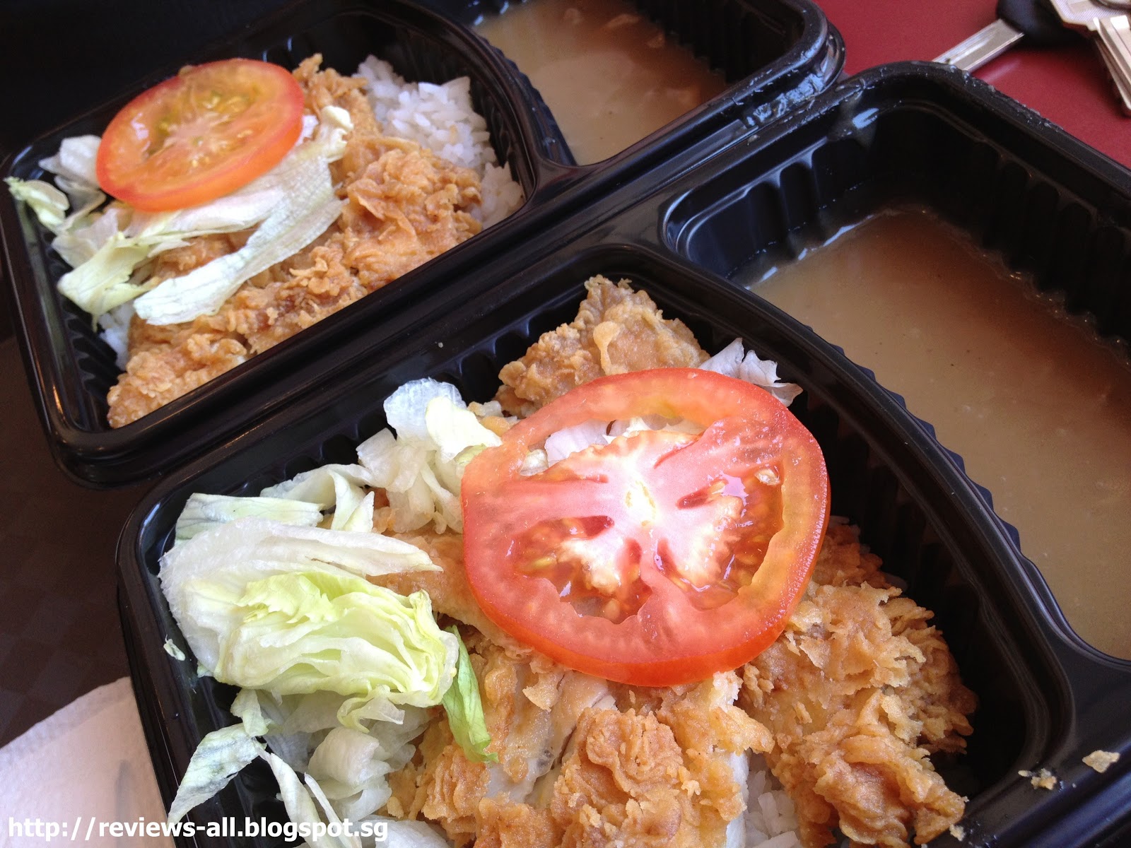 We'll Tell You - A&W Couple's Blog: Singapore Refuel Package - KFC Rice