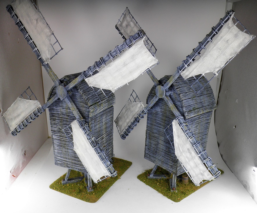 JOHN BOND's WARGAMING STUFF: SCRATCH BUILD MDF POST WINDMILL