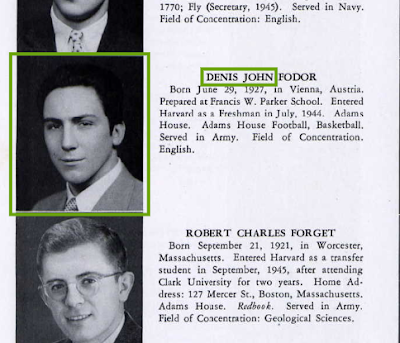 Eclectic (at Best): Remembering the Life of Denis John Fodor (1927 - 2020)