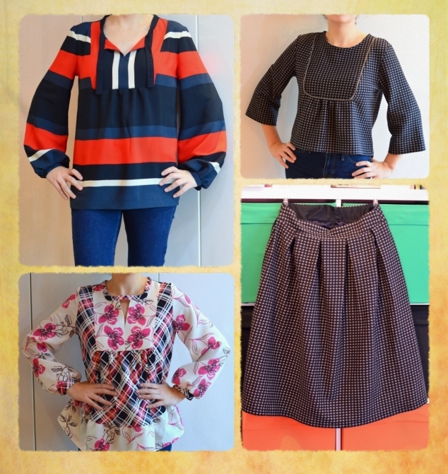 I believe I can sew...: One pattern, many looks - part 3 - new tops ...