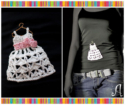 Handmade ideas: Clothe's decoration