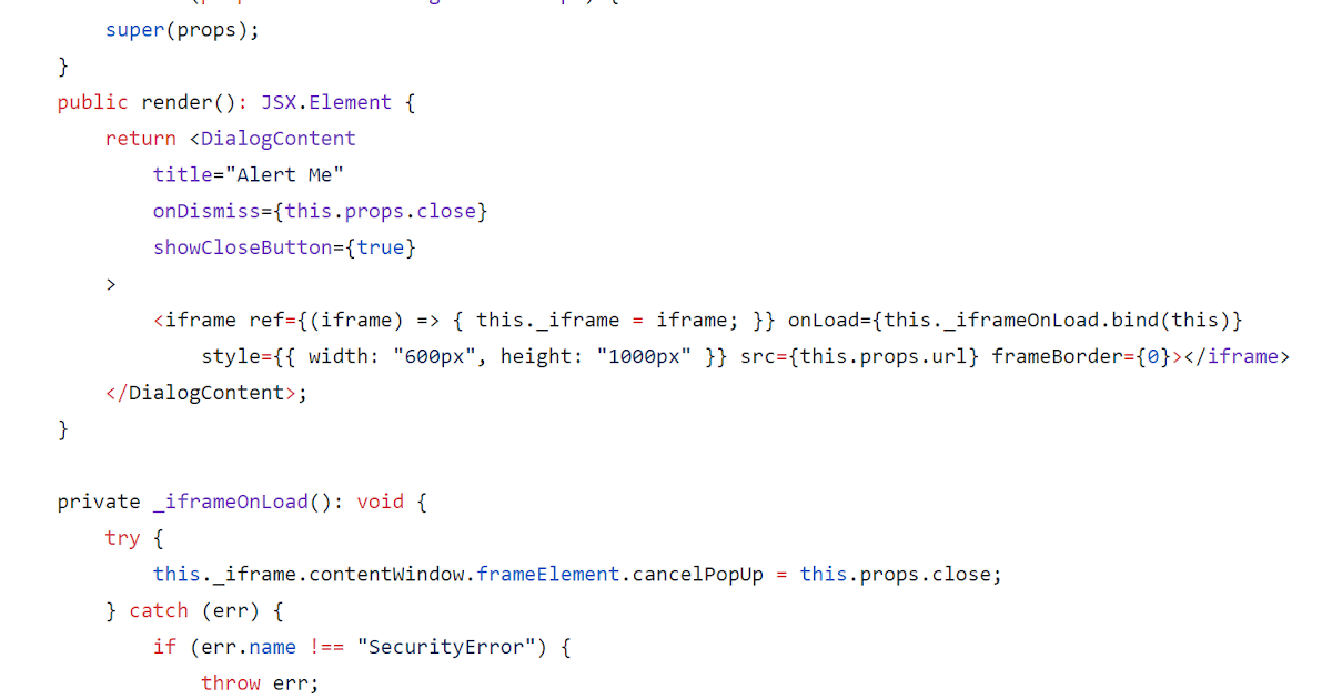 SPFx: Modal Dialog, show classic SharePoint forms | SharePoint Tweaks Blog