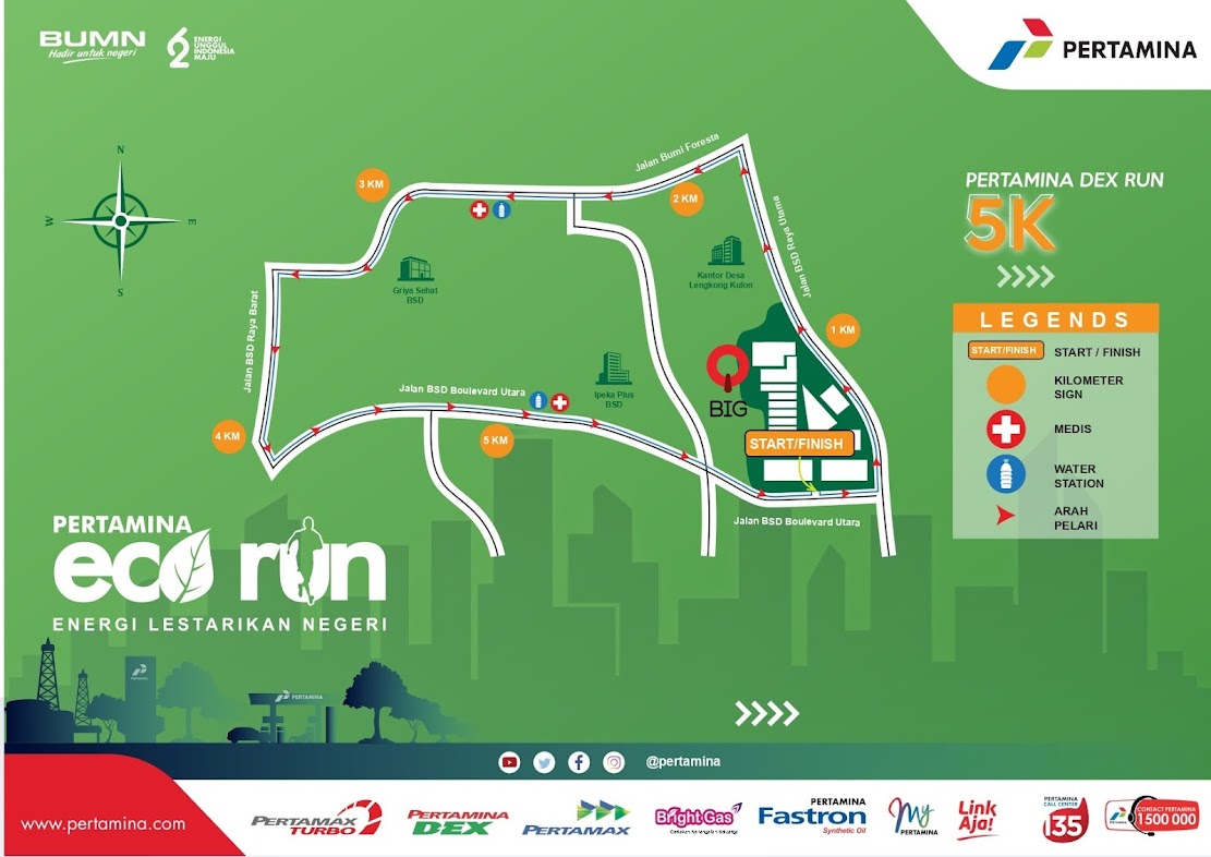 Pertamina Eco Run • 2019 – LariKu.info