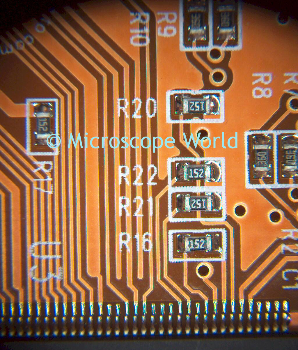 Circuit Board Under Microscope at Winston Hetherington blog