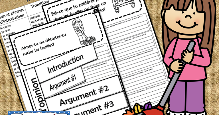 la classe de caro.: Écrire un texte d’opinion - L’automne - Série 1