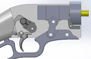 Jeff's Toy Box: Help! I'm falling... a 3D printed falling block rifle