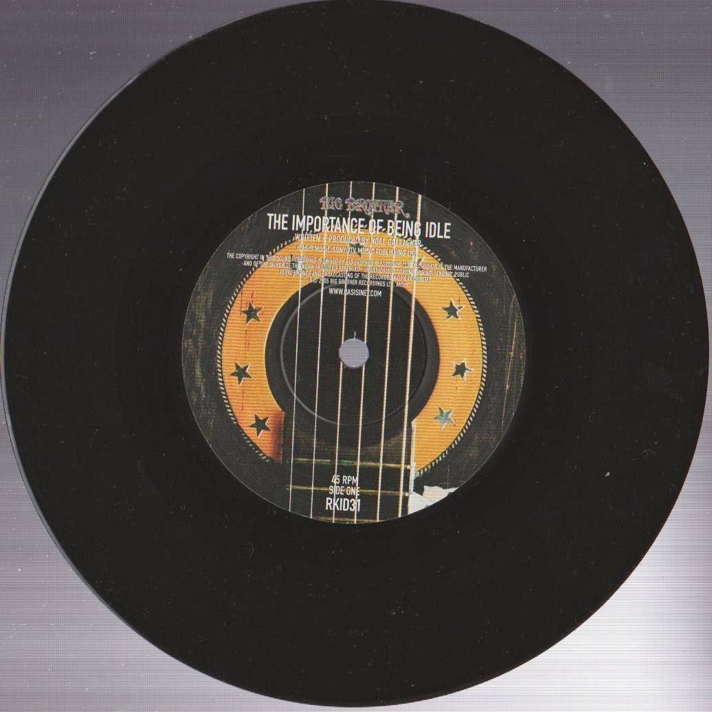OASIS – THE IMPORTANCE OF BEING IDLE (45 rpm) – Blog di Stefano Fiorucci