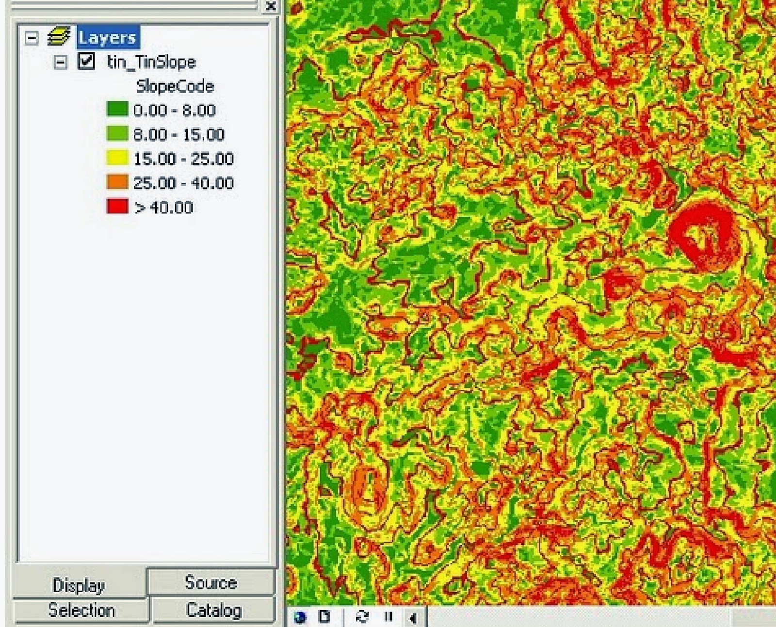 GIS Indonesia: Membuat Peta Skoring Kelerengan dari Kontur (ArcGIS)