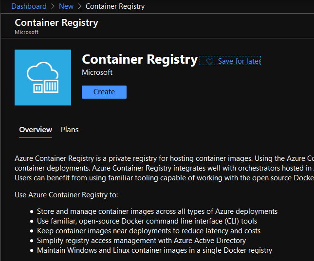 Pushing Docker Images To Acr Azure Container Registry Hildenco Solutions
