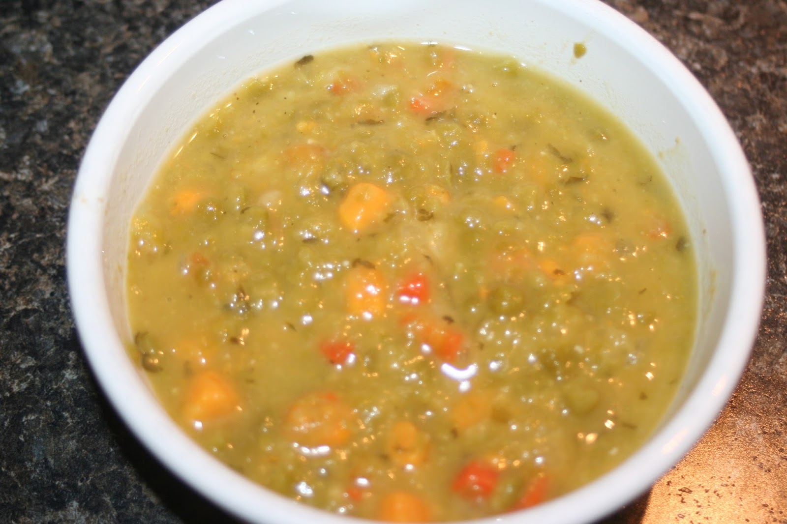 Wholly Legume: Split Pea Soup to warm on a cold day!