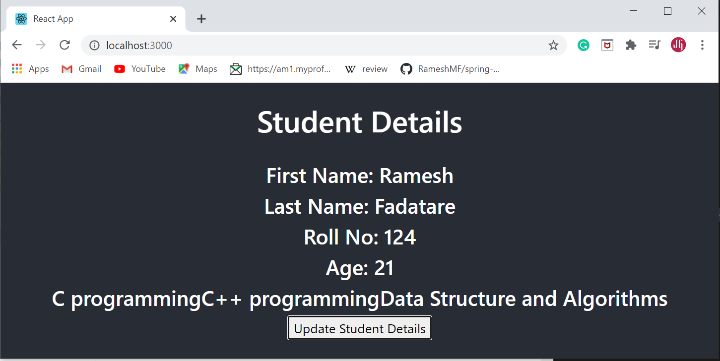 React State and setState in Class Components