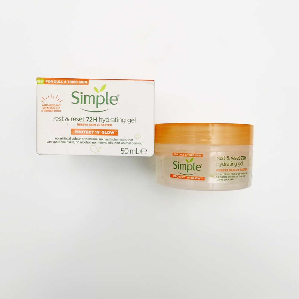 The Simple Protect 'N' Glow Skincare Range.