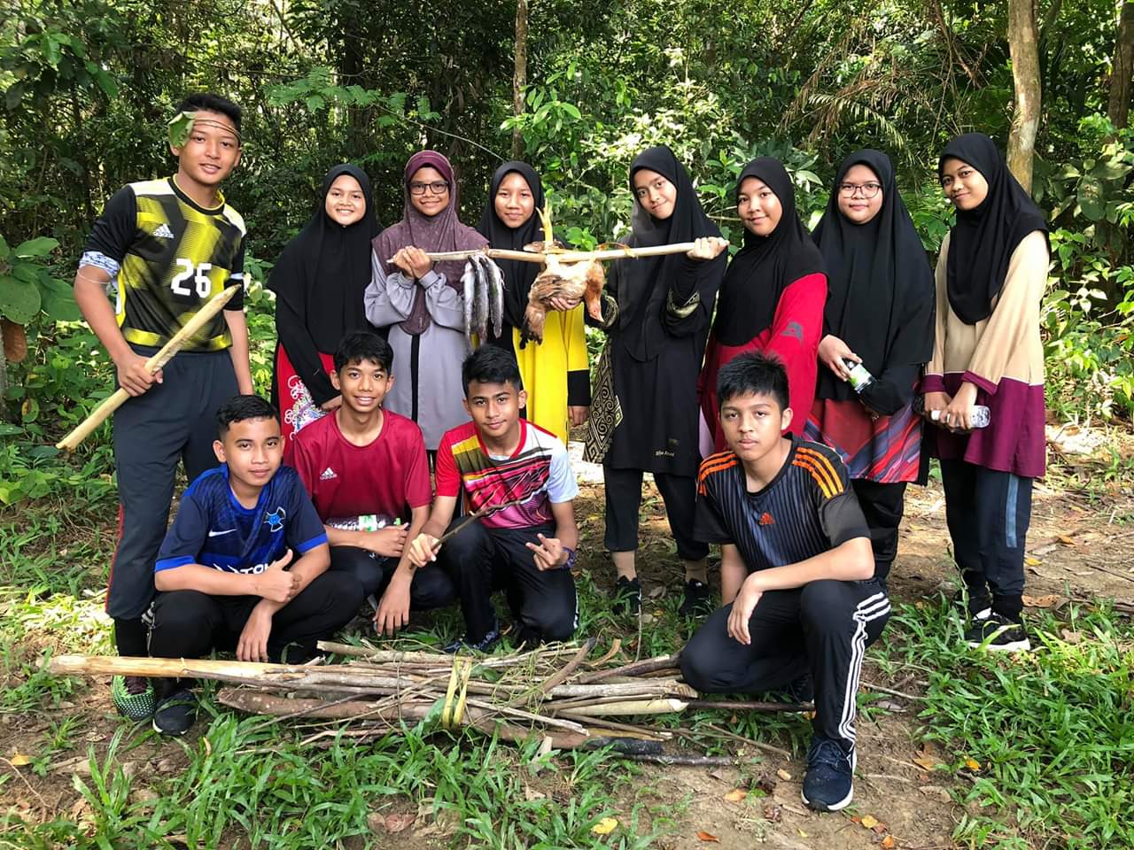 SMK AGAMA MELOR: Kem Jati Diri Badan Beruniform SMKA Melor 2019