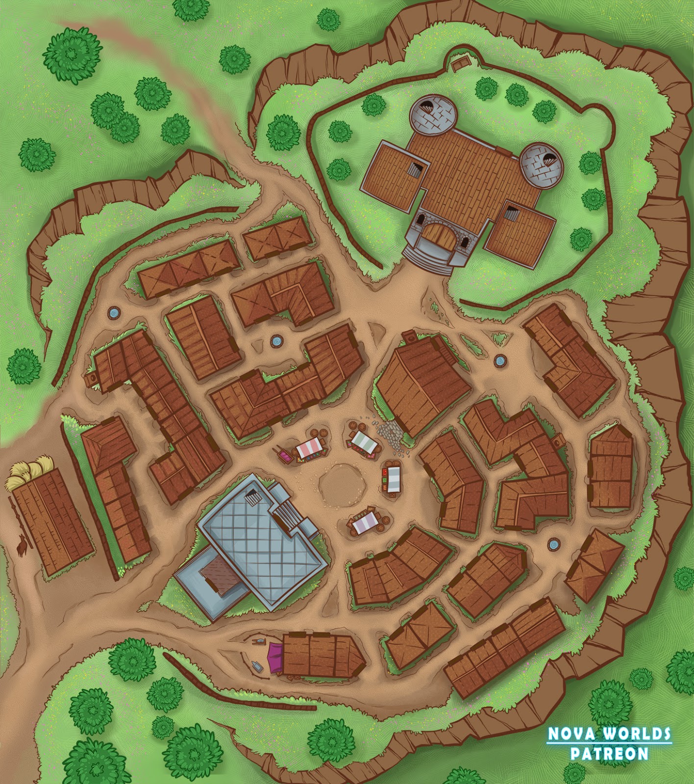 First Map of Mine - A City