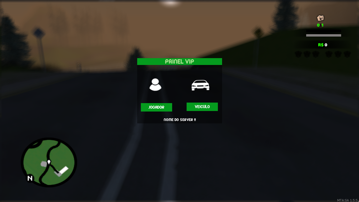 MTA-SA PAINEL VIP DX + Á VENDA - MTA Brasil