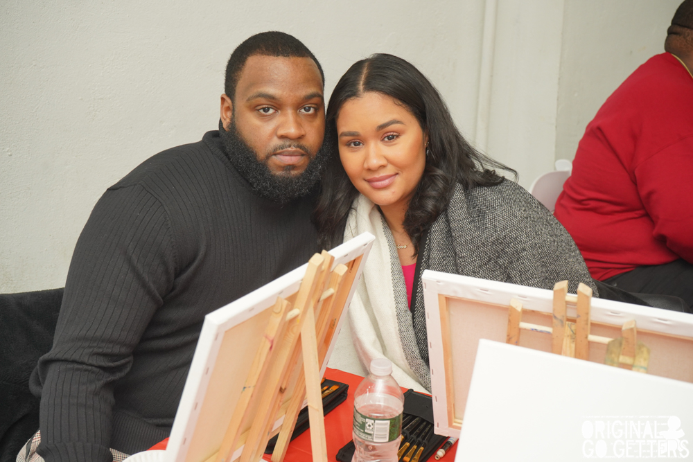 OriginalGoGetters: Paint sip and vibe 2-14-2021