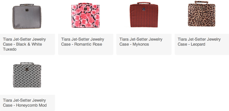 lola's secret beauty blog: PurseN Tiara Jewelry Cases in Jet Setter ...