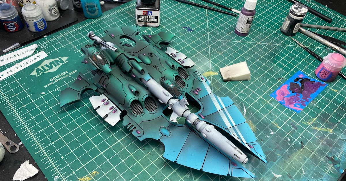 40k Hobby Blog: There's a Cobra On My Desk!