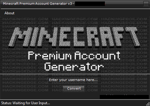Free Minecraft Premium Account Upgrades 2012