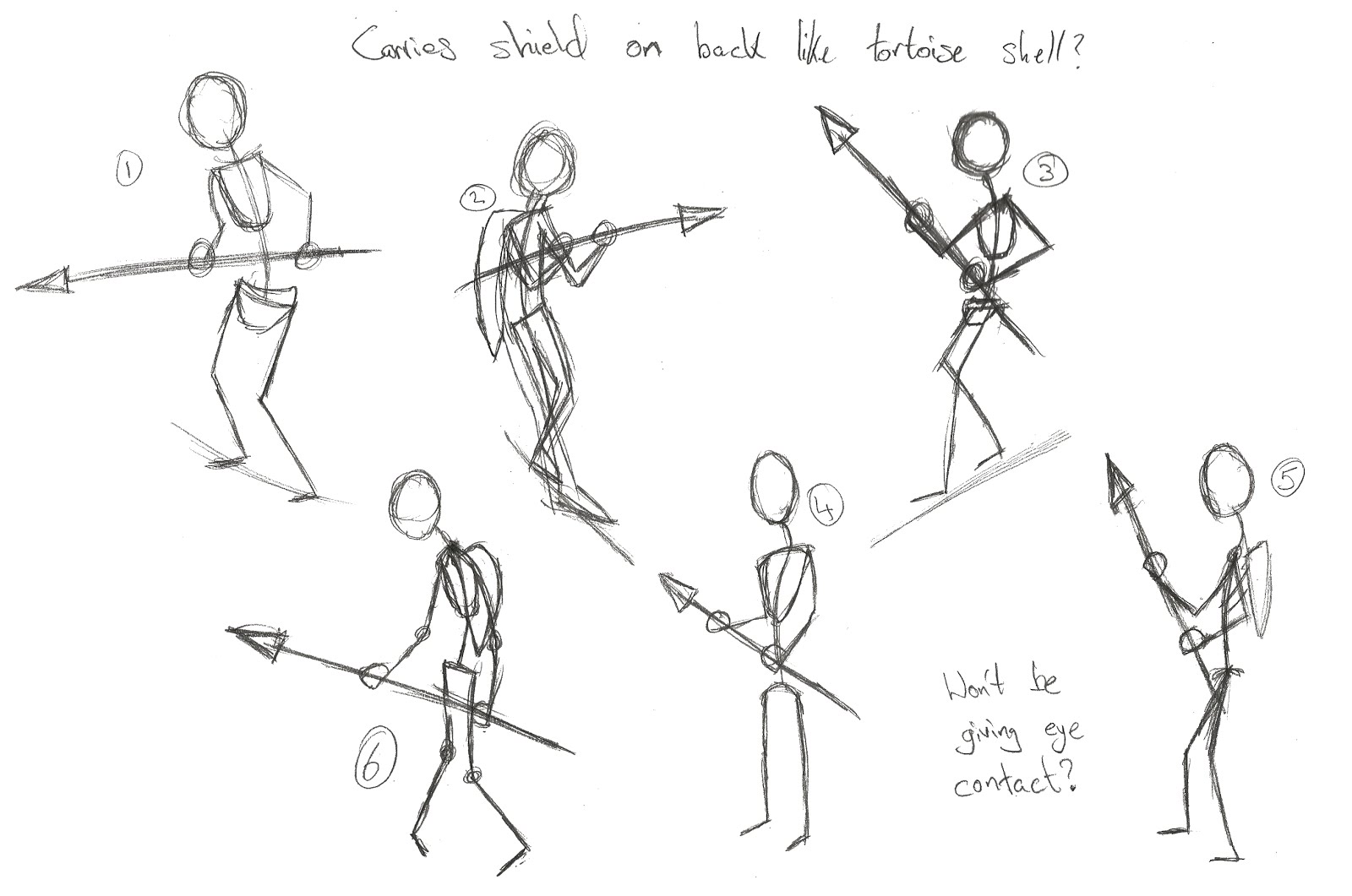 Paris Lucke 3D Artist Blog: Character Design: Body Poses