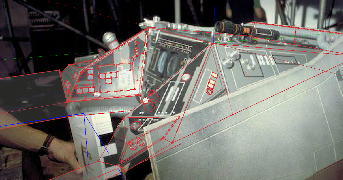 Stinson's All Things Star Wars Blog: X-Wing Cockpit Photomatch