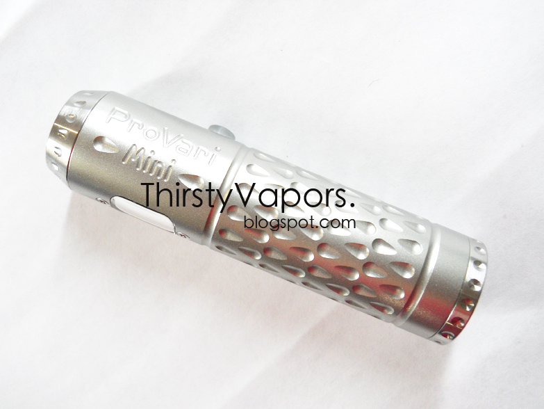 Thirsty Vapors Blog: Provari Mini v2.5 Satin Silver