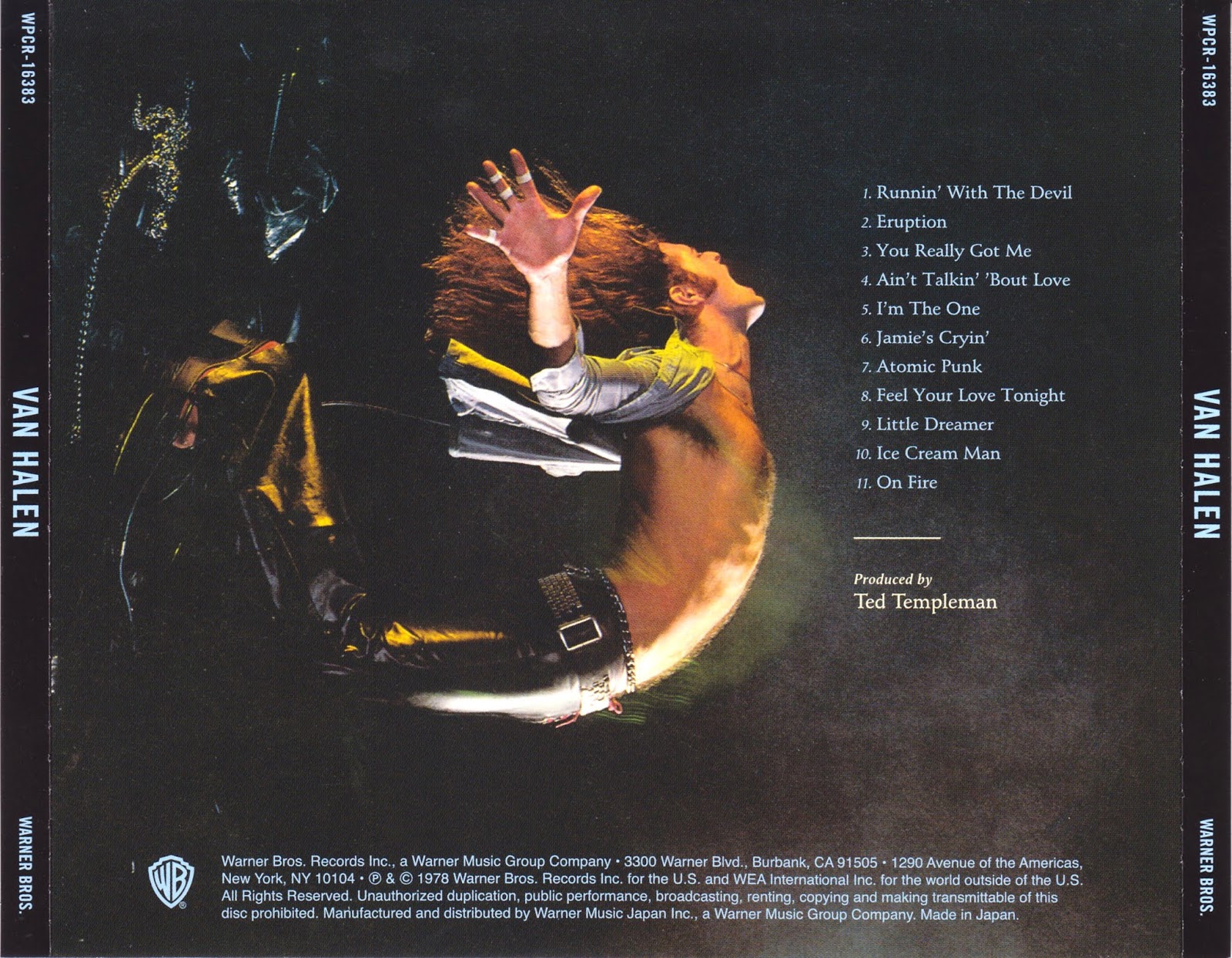 Classic Rock Covers Database: Van Halen - Van Halen (1978)