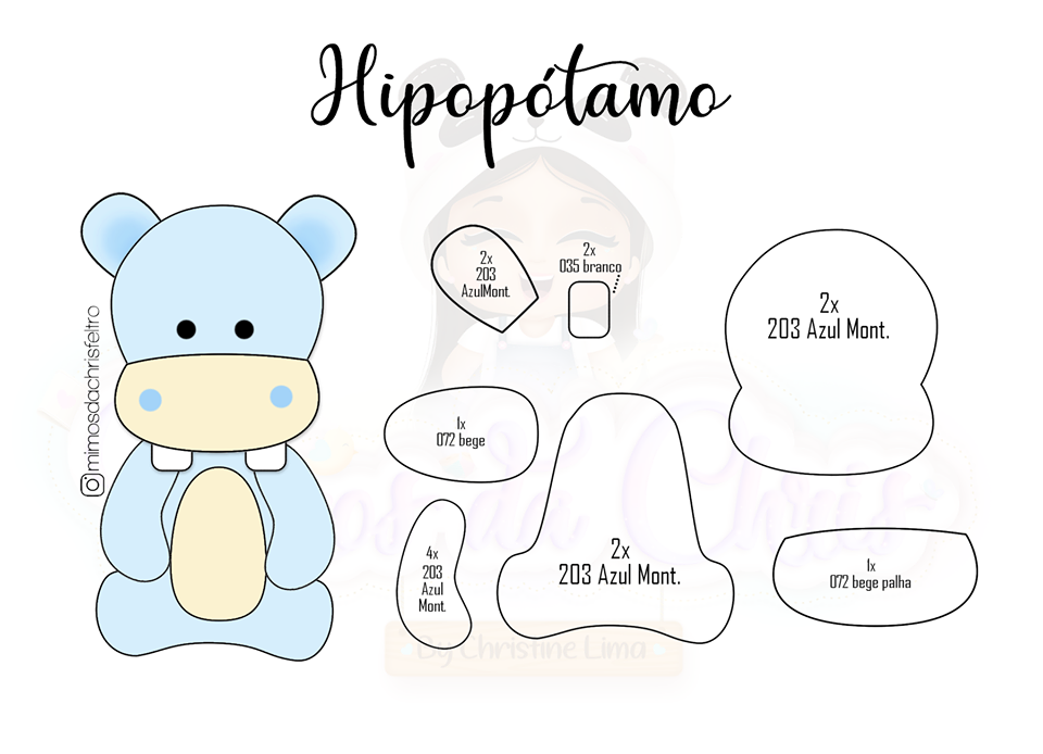 Coisinhas da Renata: Safari Baby em Feltro....