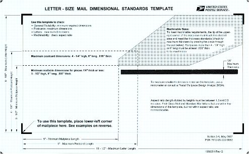 Usps Letter Size ~ Thankyou Letter