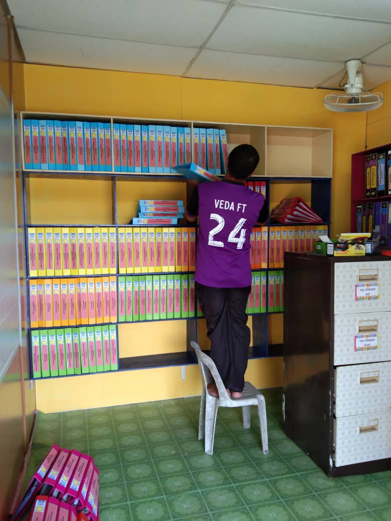 PROJEK BILIK FAIL SK KUALA MATU