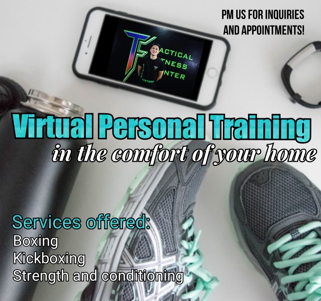 VIRTUAL PERSONAL TRAINING - Tactical Fitness Center | Gym Cebu City