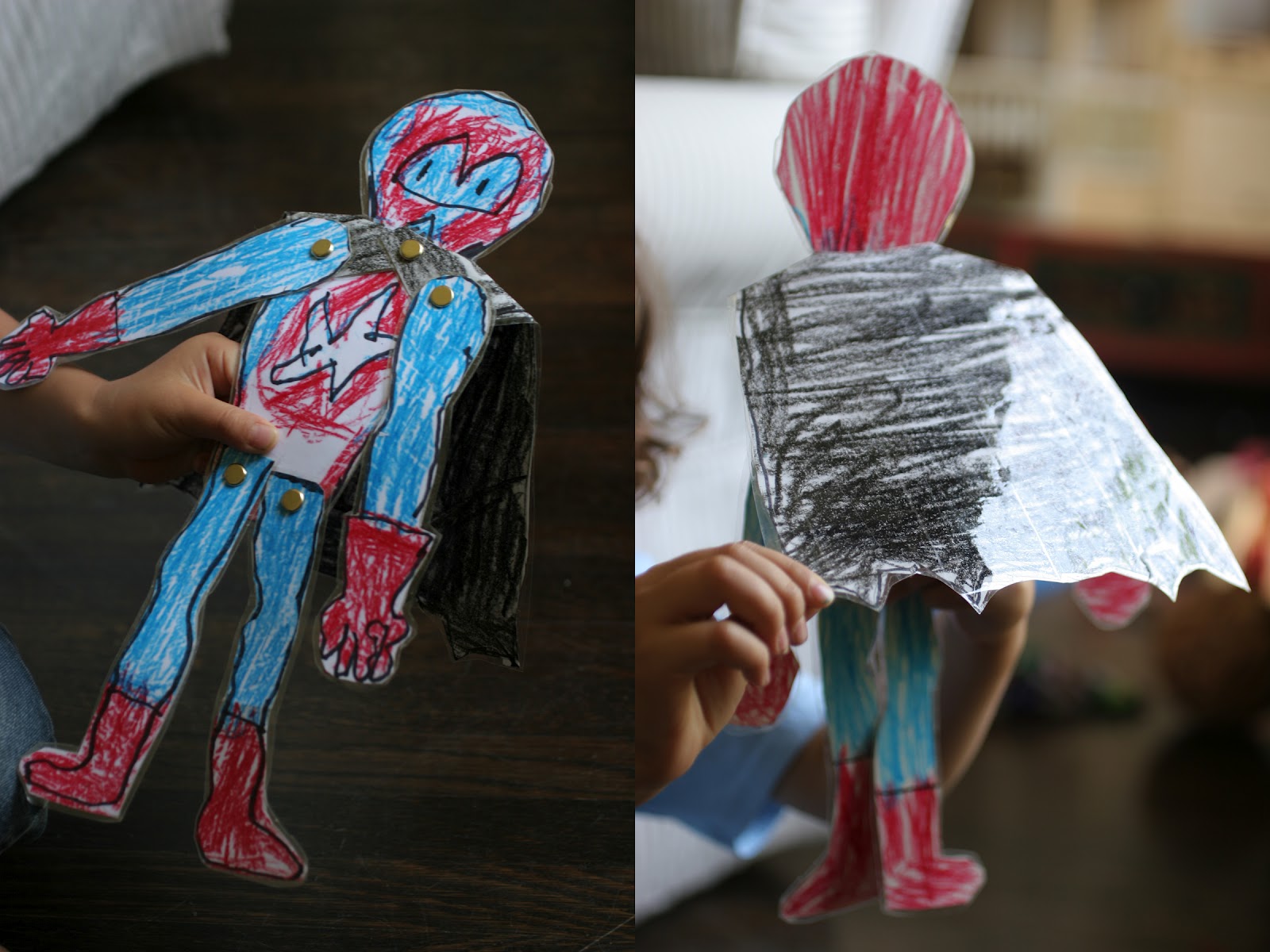 The Brooding Hen: More Fun with Superhero Paperdolls
