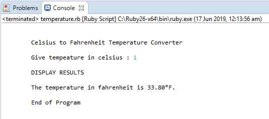 Free Programming Source Codes And Computer Programming Tutorials Celsius To Fahrenheit 7768