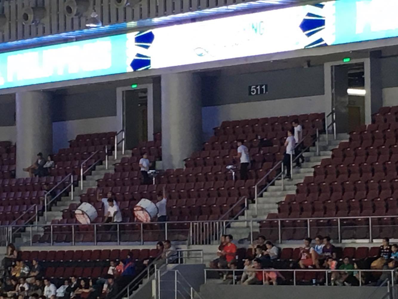 Random: View from SM MOA Arena Upper Box during FIBAOQT