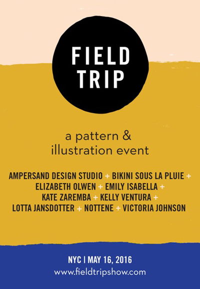 print & pattern: NEW DESIGN SHOW NYC - field trip