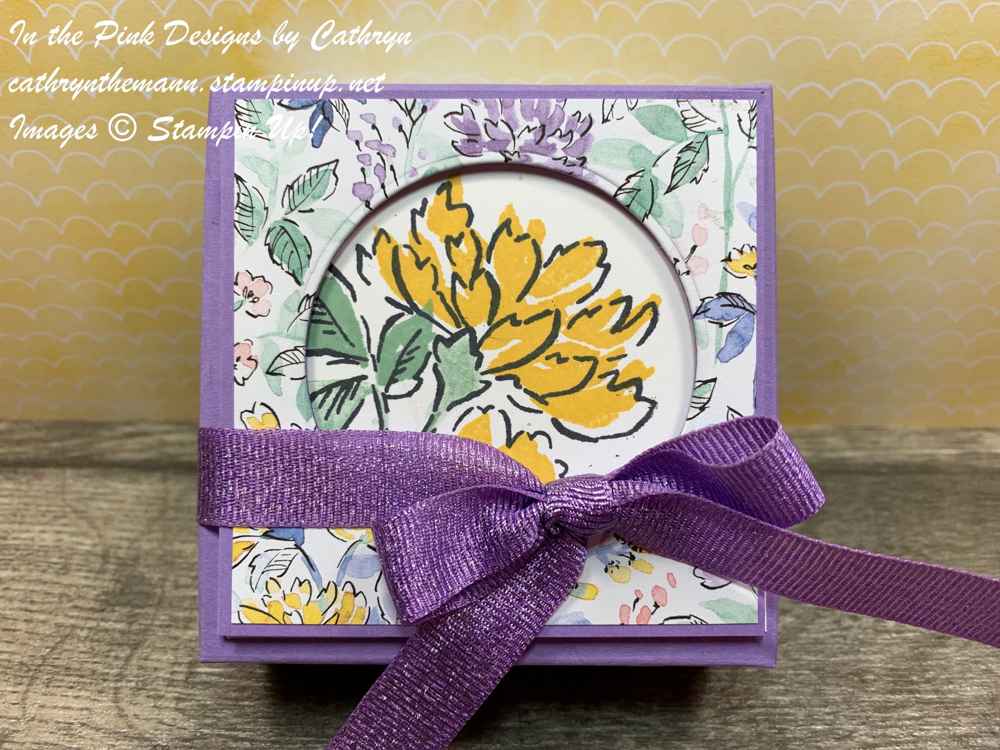 In the Pink, Designs by Cathryn: POST IT NOTE GIFT BOX with ATTACHED ...