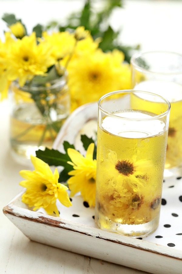 Teh Bunga Kekwa - masam manis