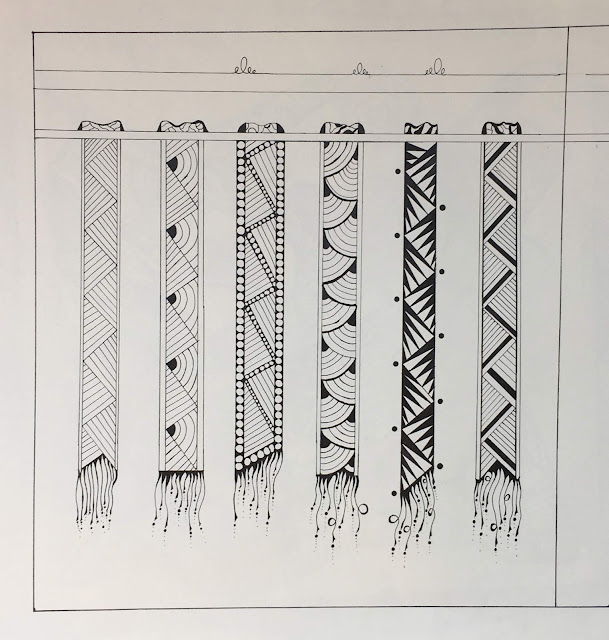 Zentangle Zone: 5/22/20 Shattuck Tangle