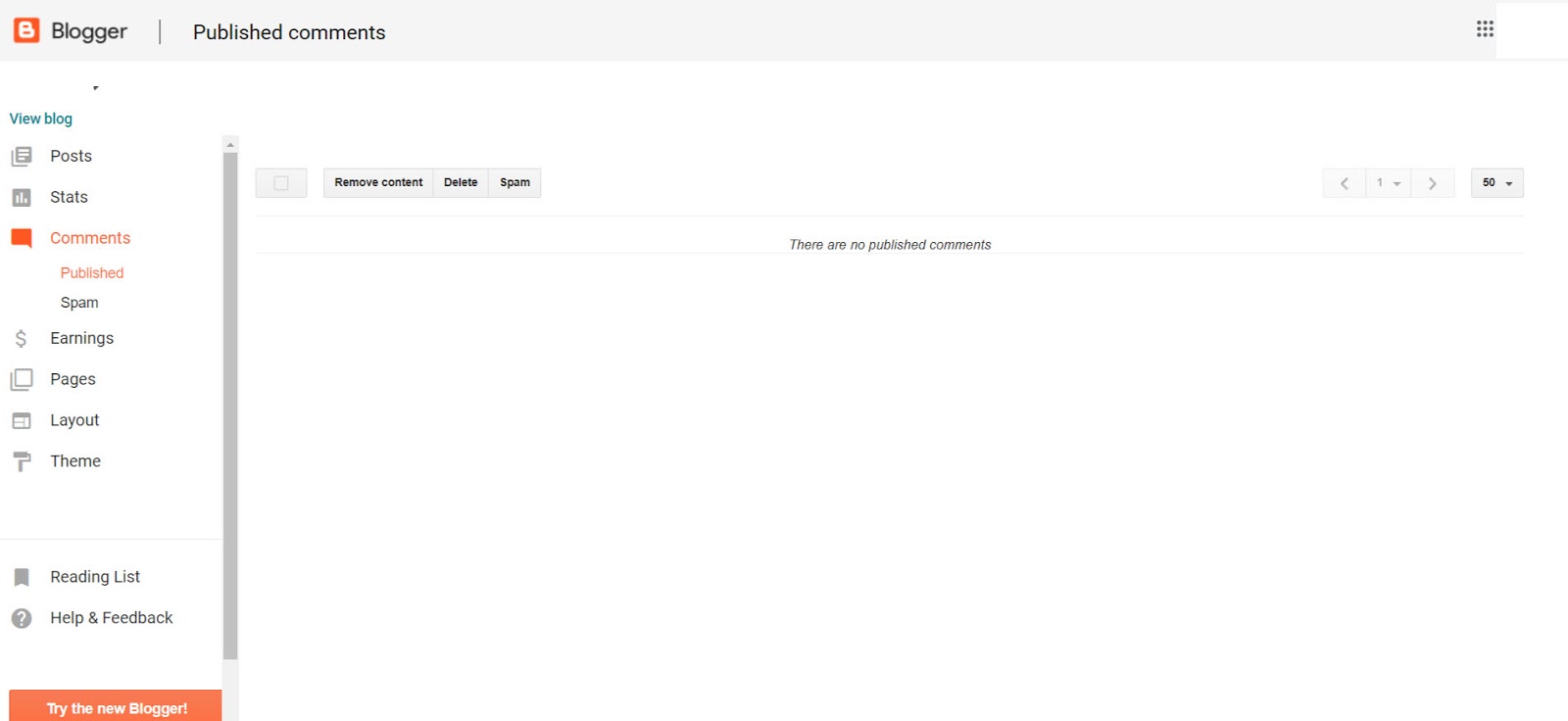 How to delete a blog permanently| Step by step process with images.
